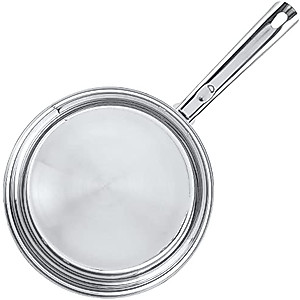 Alpine Cuisine Cookware Set 12-PC Belly Shape - Stainless Steel Cookware Sets with Lid, Stove Top Cookware Set for Healthy Cooking, Comfortable Handles, Dishwasher Safe & Easy to Clean