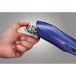 Andis EasyClip Pro-Animal 7-Piece Detachable Blade Clipper Kit, Animal/Dog Grooming, Blue, MBG-2 (21485)