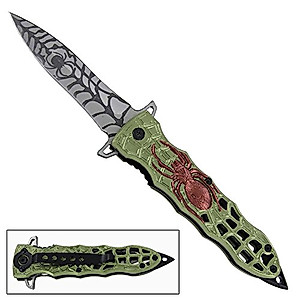 Armory Replicas Spring Assisted Deadly Recluse Pocket knife