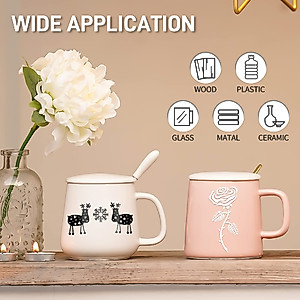 Matte Black Permanent Vinyl for Cricut, Lya Vinyl Matte Black 12" x 50Ft Permanent Adhesive Vinyl Roll for CRI-Cut, Silhouette Cameo, Vinyl Roll for Craft Cutter