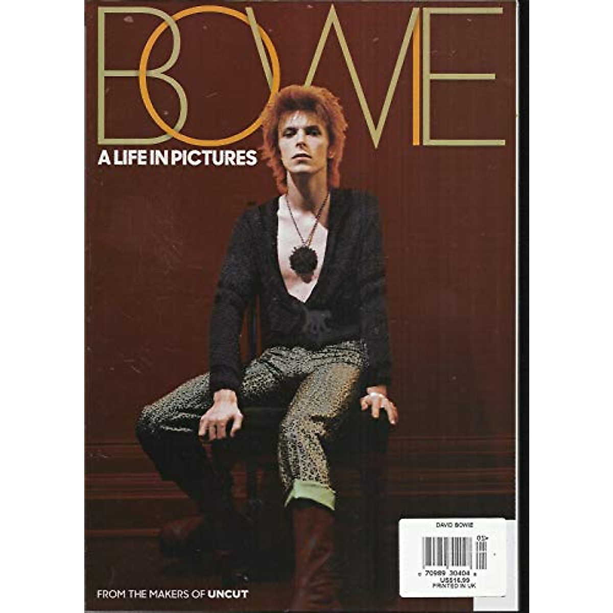 FROM THE MAKERS OF UNCUT MAGAZINE, BOWIE A LIFE IN PICTURE ISSUE 2016/2017