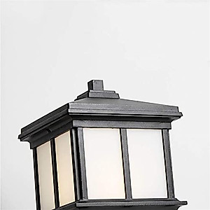 European wall light Simple Chinese Column Lamp Antique Classic Post Light Door Garden Light Waterproof Super Bright Villa Wall Home Door Light E27 Decorative Lighting European Fence Garden Gate Post L