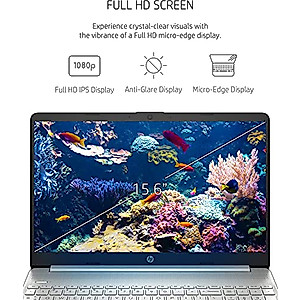 [Windows 11 Pro] HP 15 15.6" FHD Business Laptop Computer, 11th Generation Intel 4-core i5-1135G7 (Beat i7-1160G7), 16GB RAM 512GB PCIe SSD, Intel Iris Xe Graphics, Numeric Keypad, BT 5.2, HDMI, w/Hub