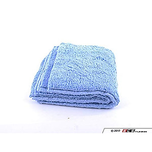 Chemical Guys MIC35003 Happy Ending Edgeless Microfiber Towel, Blue (16 in. x 16 in.) (Pack of 3)