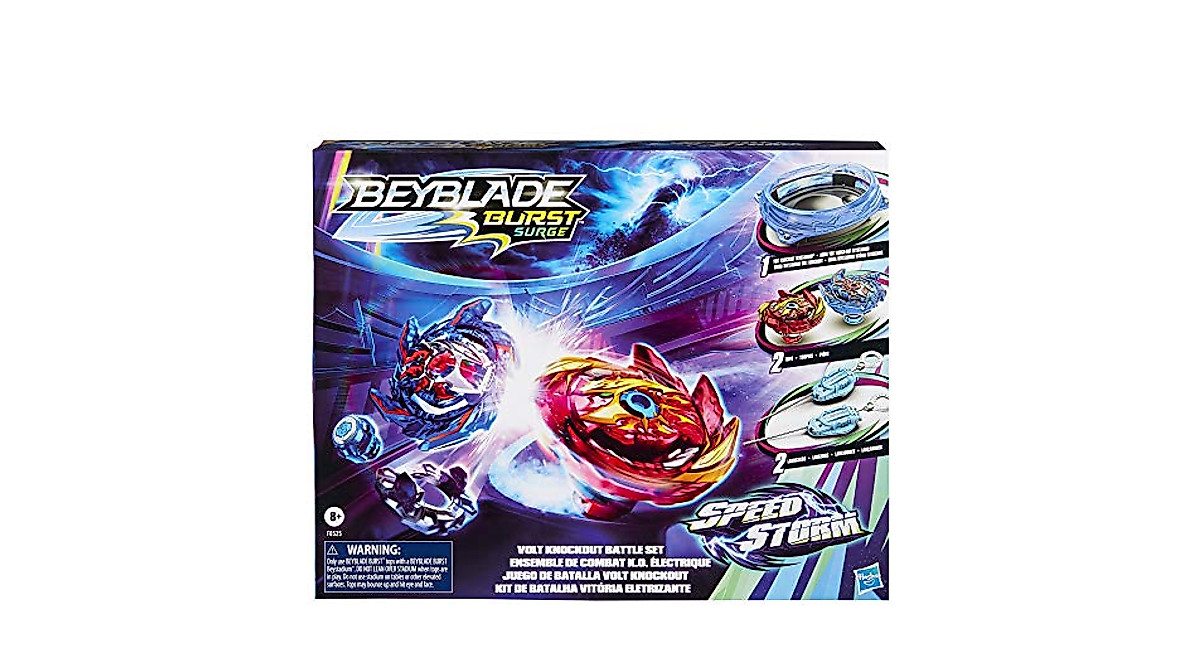 Beyblade Burst Surge Speedstorm Volt Knockout Battle Set - Ultimate ...