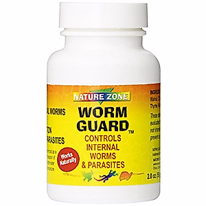 Nature Zone SNZ59321 Reptile Worm Guard Powder, 2-Ounce