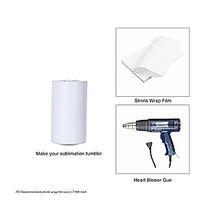 PYD Life 4 Pack 12 OZ Sublimation Blanks Can Insulator White Stainless Steel Can Cooler Beer Holder Sublimation Print