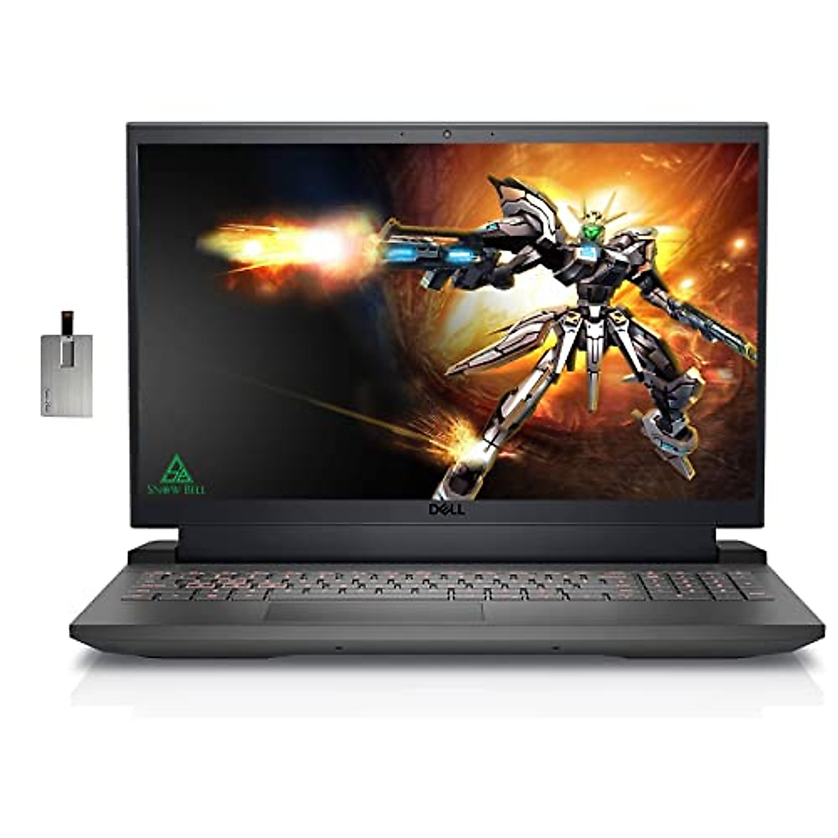 Dell 2022 G15 15.6" FHD 120Hz Gaming Laptop, Intel 12-Core i7-12700H, 32GB RAM, 1TB PCIe SSD, NVIDIA GeForce RTX 3050Ti, RGB Backlit Keyboard, HD Camera, HDMI, Gray, Windows 11 Home