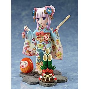 Furyu Miss Kobayashi's Dragon Maid: Kanna (Finest Kimono Version) 1:7 Scale PVC Figure, Multicolor