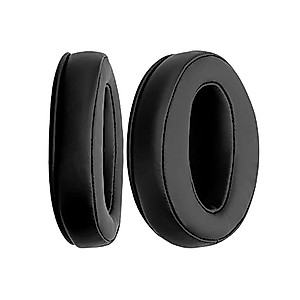 kwmobile Replacement Ear Pads Compatible with Sennheiser HD450BT / HD350BT - Earpads Set for Headphones - Black