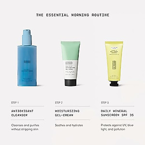 Versed Dew Point Gel Moisturizer For Face - Antioxidant-Rich Gel Cream with Green Tea Extract + Aloe Leaf Juice - Fast Absorbing, Non-Greasy Hybrid Facial Cream for Dry Skin, Vegan (2 fl oz)