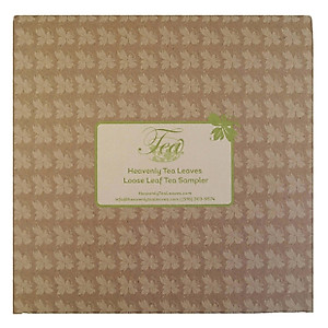 Heavenly Tea Leaves 9 Flavor Variety Pack, Loose Leaf Tea Sampler (Approx. 90 Cups of Tea) - High to No Caffeine, Great Hot or Iced, Assortment of Green, Herbal, Black, & White Teas