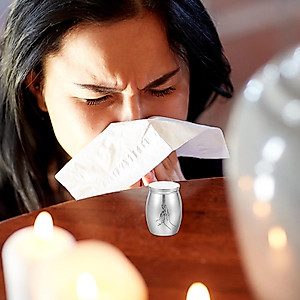 Urn Sealed Keepsake Urn Pet Cremation Urn Small Pet Urn Mini Metal Pet Urn Dog Urns Urn Small Urns for Ashes Adult Cat Urns for Ashes Pet Urns for Dogs Ashes Small Urns for Ashes