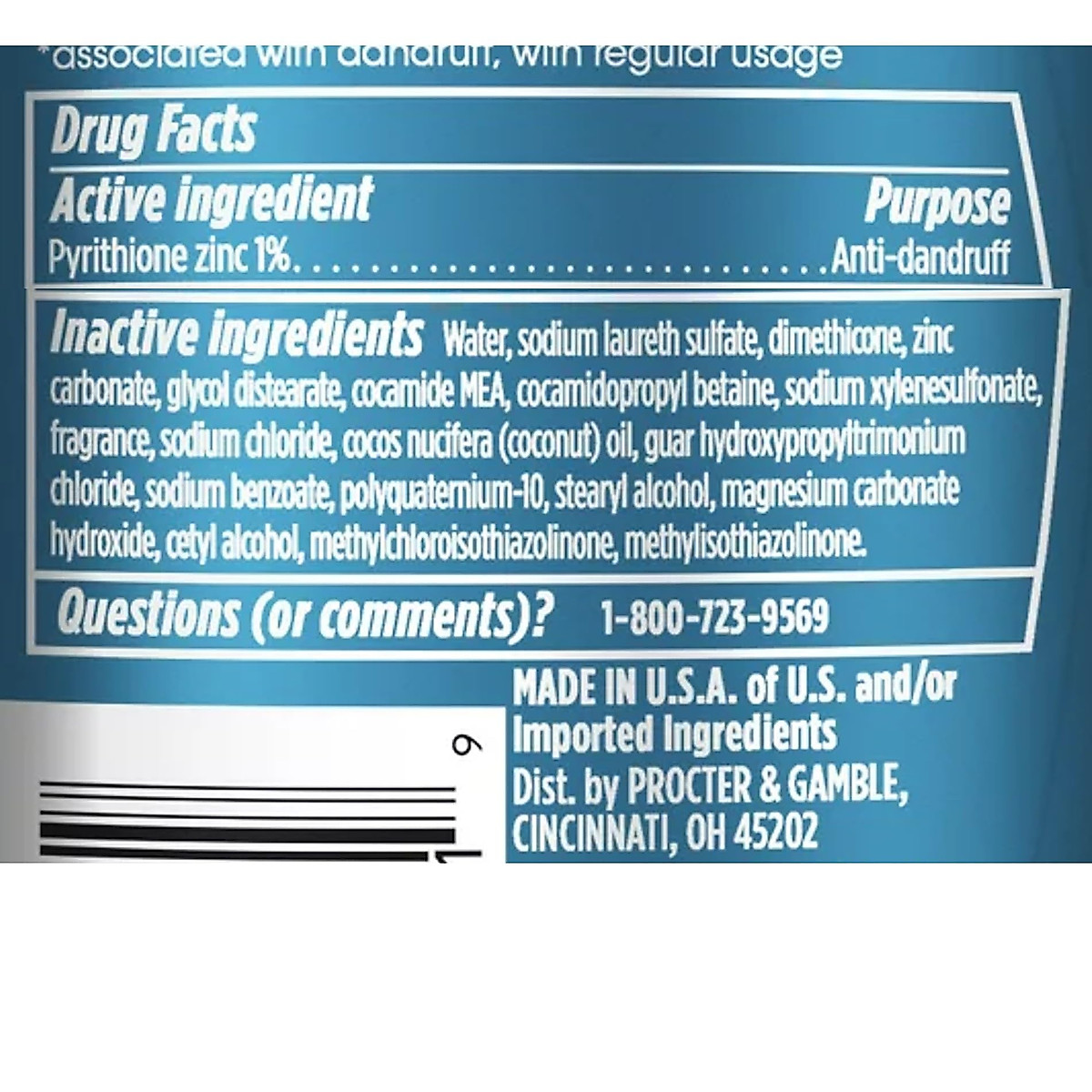 Head & Shoulder Shampoo Royal Oils Moisture Boost W/Coconut Oil