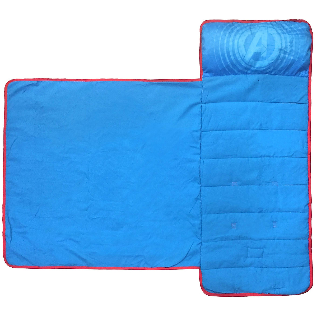 Jay Franco Sesame Street Me So Hungry Nap Mat - Built-in Pillow and Blanket Featuring Cookie Monster - Super Soft Microfiber Kids'/Toddler/Children's Bedding, Ages 3-5