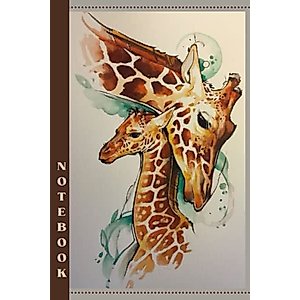 Giraffe Notebook: Journal, Dairy, Composition Notebook, A Cute Notebook for Writing & Notes (Gift Idea for Girls and Boys)