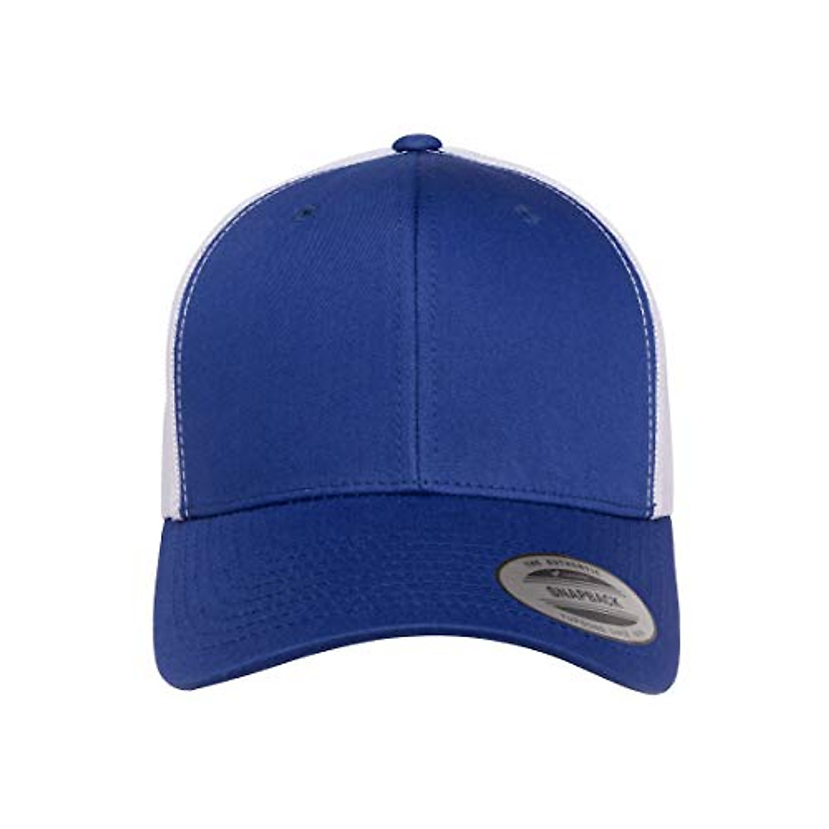 Yupoong YP Classics Retro Trucker Cap, Royal/White, OSFA