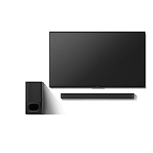 Sony HT-S350 Soundbar with Wireless Subwoofer: S350 2.1ch Sound Bar and Powerful Subwoofer - Home Theater Surround Sound Speaker System for TV - Blutooth and HDMI Arc Compatible Bar Black