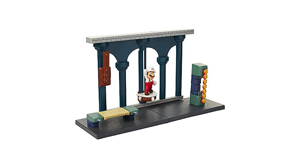 Super Mario Lava Castle Play Set | Fire Mario Figure & Fun