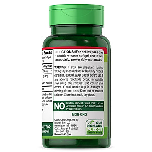 CoQ10 200 mg Softgels | 92 Count | Enhanced Absorption Supplement | with Black Pepper Extract | Non-GMO, Gluten Free Supplement | by Nature's Truth