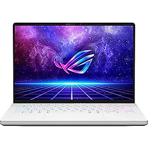 ASUS ROG Zephyrus Gaming & Entertainment Laptop (AMD Ryzen 9 6900HS 8-Core, 40GB DDR5 4800MHz RAM, 1TB PCIe SSD, Radeon RX 6800S, 14.0" 120 Hz 2560x1600, WiFi, Win 11 Pro) with DV4K Dock