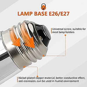 Simple Deluxe Reptile UV Bulb 50W, UVA & UVB Full Spectrum Sun Lamp with 4 Replacement Mini Bulbs, for Lizard/ Reptiles/ Snacks/ Tortoise, Amphibian Pets