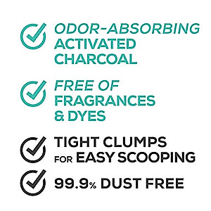 Purina Tidy Cats Low Dust Clumping Cat Litter, LightWeight Free & Clean Unscented, Multi Cat Litter - 17 lb. Box