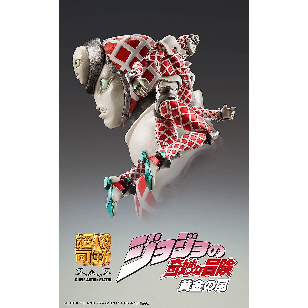 MEDICOS Super Statue Movable JoJo's Bizarre Adventure Part 5''''K C Approximately 6.3 inches (160 mm), PVC & ABS & Nylon Painted Action Figure, Multicolor (ME60322)