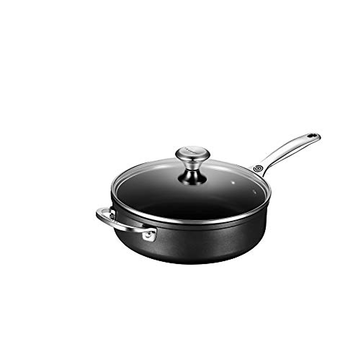 Le Creuset Toughened Nonstick PRO Saute Pan With Glass Lid, 4.25 qt.