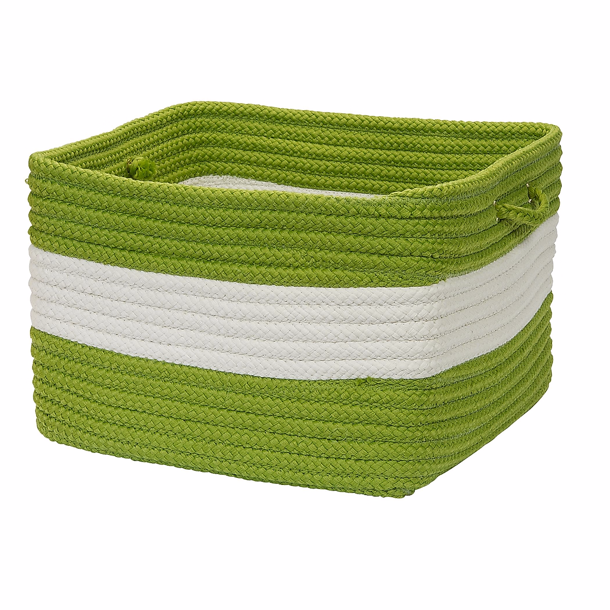 Colonial Mills Rope Walk Utility Basket, 18 by 12-Inch, Bright Green