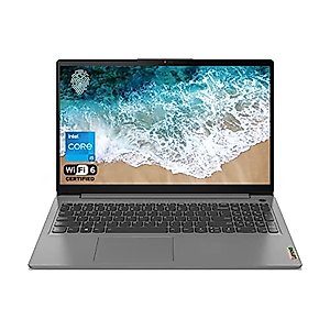 Lenovo Ideapad 3i Laptop, 17.3" HD+ Screen, Intel Core i5-1135G7, 20GB RAM, 1TB SSD, Webcam, Fingerprint Reader, Wi-Fi 6, HDMI, Windows 11 Home, Gray (Renewed)