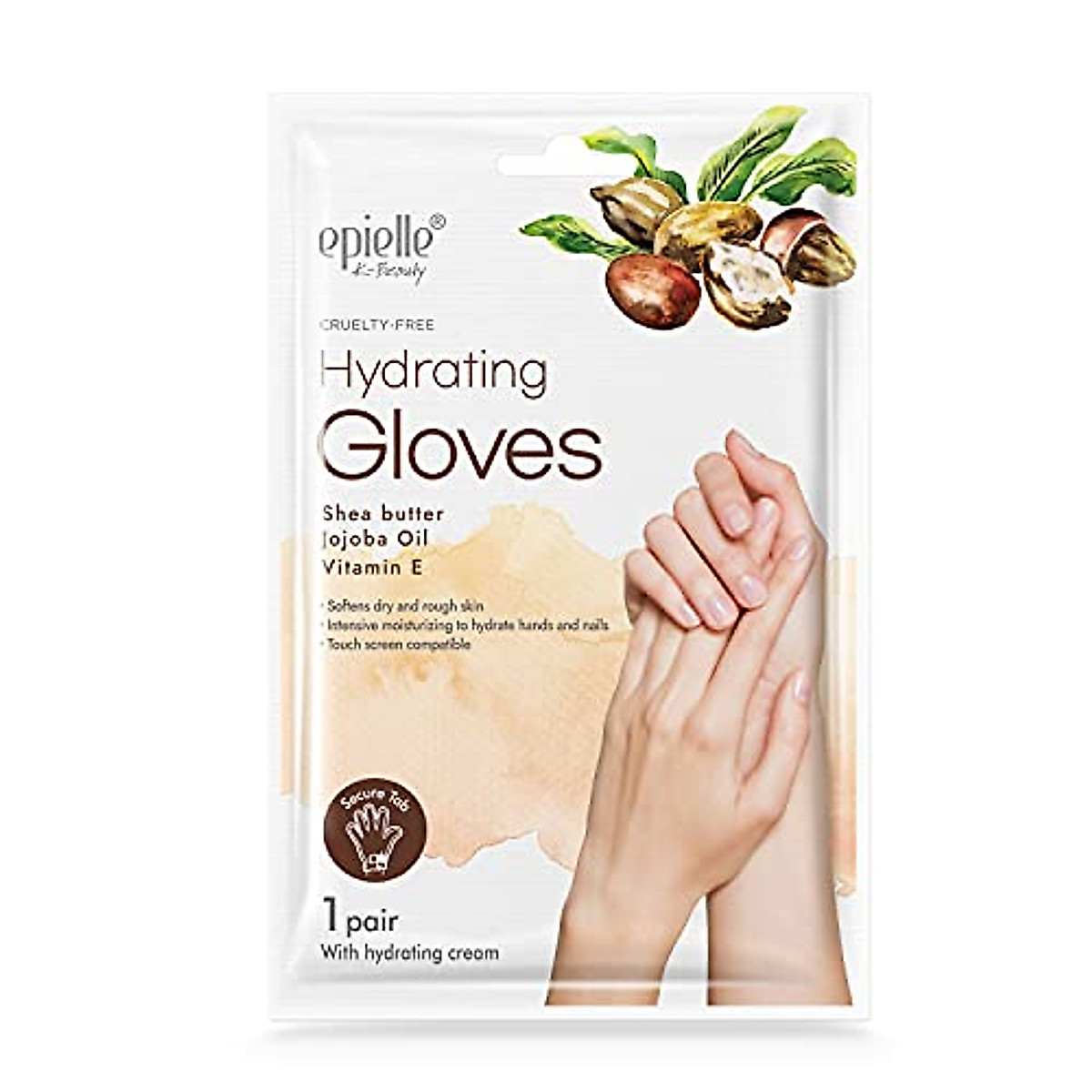 Epielle Hydrating Hand & Foot Masks (Glove & Socks 12pk) for Dry Hand, Dry & Cracked Heel | Spa Day | Shea Butter + Jojoba Oil + Vitamin E, Beauty Mothers Day Gifts