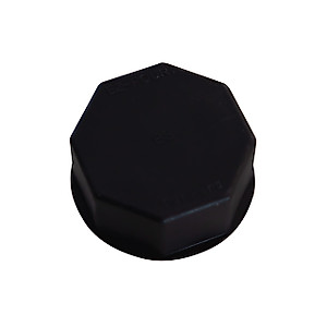 EZ-POUR Fine Threads Base Cap Kit, Spout Base Cap and Solid Block Off Cap Replacement Spout, Blitz, Gott,Rubbermaid Cans