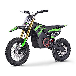 MotoTec 36v Pro Electric Dirt Bike 1000w Lithium Green