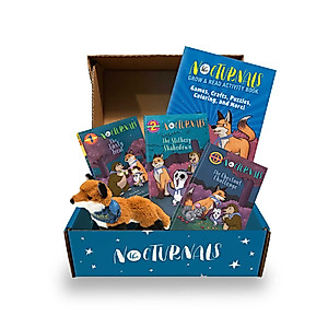 The Nocturnals Grow & Read Activity Box: Early Readers, Plush Toy, and Activity Book - Level 1–3