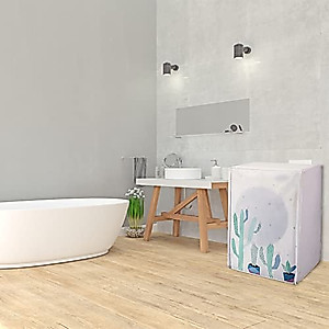 Anti-splash Machine Washing Sunlight Hinge Cover Outdoor Antis Machine Waterproofs Loading Washing And Machine Front Cover Cover Furniture Protection Furniture Protector for Moving (A, One Size)