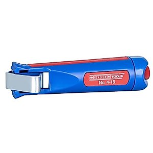 WEICON No.4-16 - Cable Knife/Multi Stripping Knife/Universal Stripping Tool with Adjustable Cutting Depth/Working Range 5/32-5/8 inch (4-16 mm)