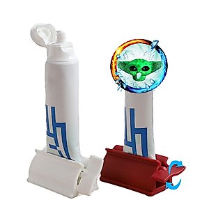 BAOSHIDI 2022 New Toothpaste Topper Toothpaste Cap Toothpaste Dispenser 2 in 1 for for Kids and Adults, (Green), 2.8X1.02in