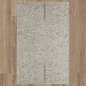 Mohawk Home 8' x 10' Non Slip Rug Pad Gripper 1/4 Thick Dual Surface Felt + Rubber Gripper - Safe for All Floors