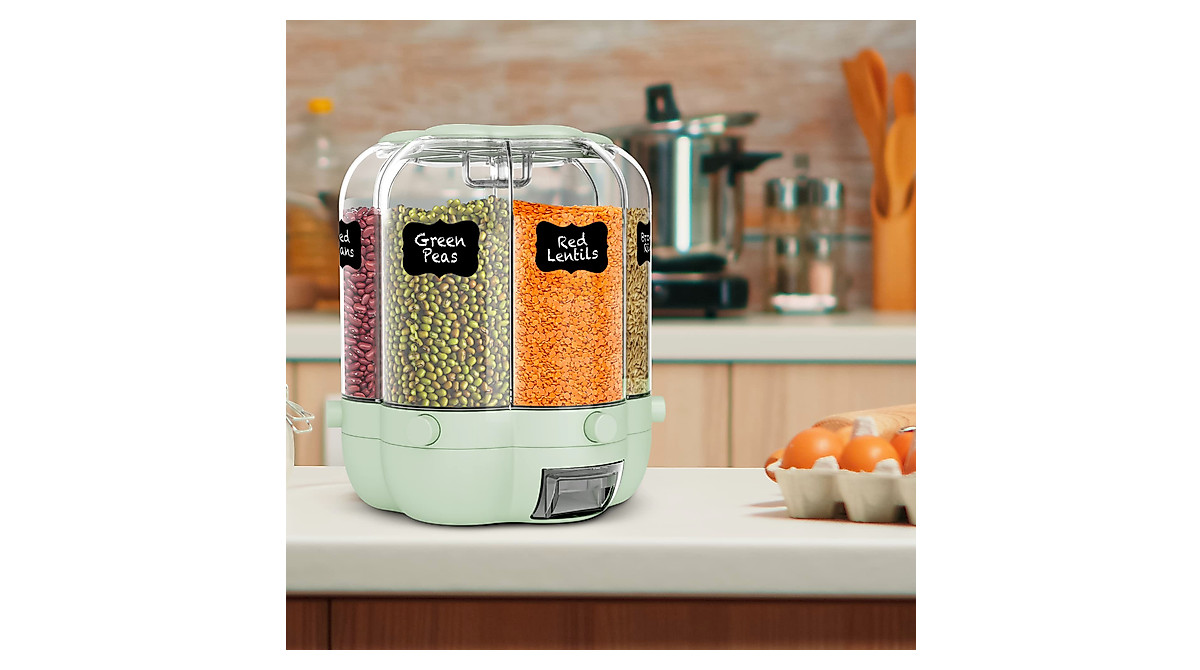 Rice Dispenser 25 Pounds - Kitchen Storage & Organization