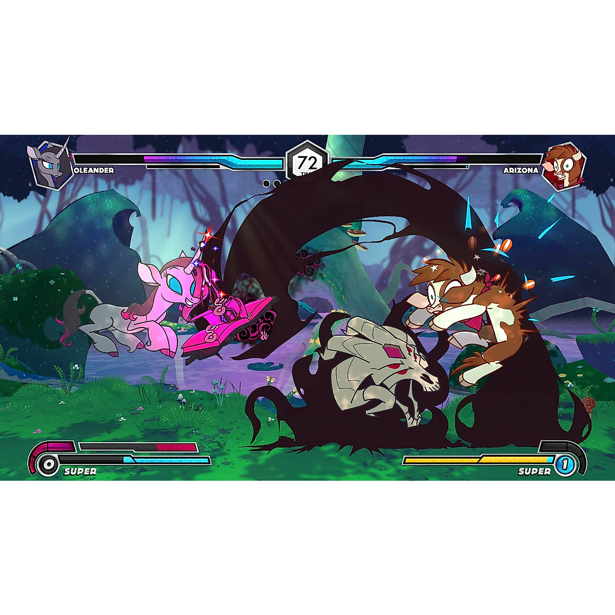 Them's Fightin' Herds: Deluxe Edition (ゼムズ ファイティン ハーズ デラックスエディション) -PS4 【特典】シーズン1パス※ゲーム内に実装(DLCプレイアブルキャラクター(4キャラクター)、追加パレットパック、追加ピクセルロビーアクセサリー) 同梱