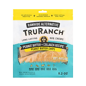 TRURANCH Collagen Chips Peanut Butter - 8.2 oz