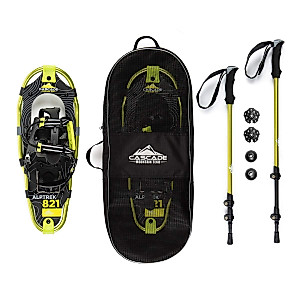 Cascade Mountain Tech Alptrek Snowshow Kit