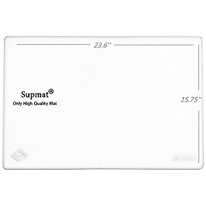 Supmat XL, Super Versatile Extra Large and Thick Heat Resistant Silicone Mat, Counter Mat (1, Dark Gray)