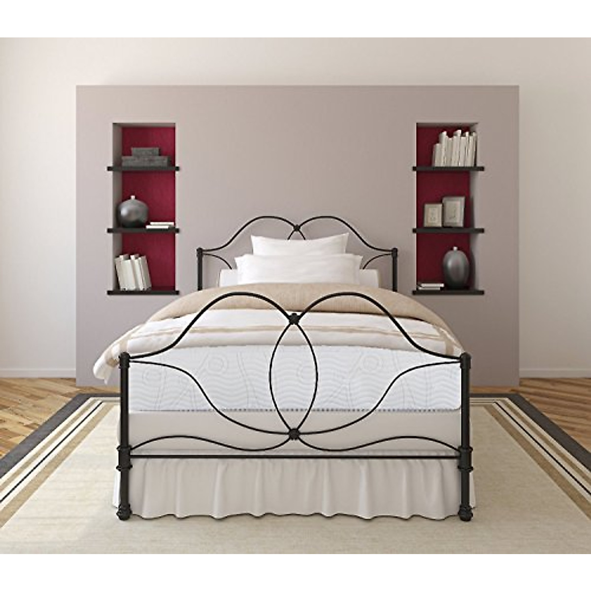 Olee Sleep 10 inch Omega Hybrid Gel Infused Memory Foam and Pocket Spring Mattress (Queen)