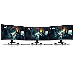 Pixio PX278 27 inch 1ms GTG Response Time WQHD 2560 x 1440 Resolution 144Hz Refresh Rate TN Panel HDR DCI-P3 95% sRGB 129% Adaptive Sync Gaming Monitor