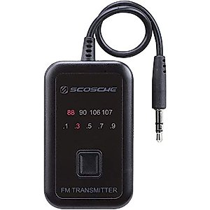 SCOSCHE FMT4R FM Transmitter with 20 Frequency Selections
