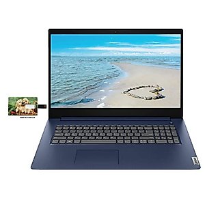Lenovo Newest IdeaPad 3 17.3" HD Business Laptop, 10th Gen Intel Core i5-1035G1 (Beat i7-8550U), 16GB RAM 512GB SSD, for Business and Student, Webcam Windows 10 Pro | 32GB Tela USB Card