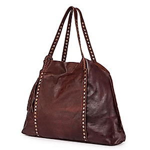OLD TREND Genuine Leather Birch Tote Bag (Brown)