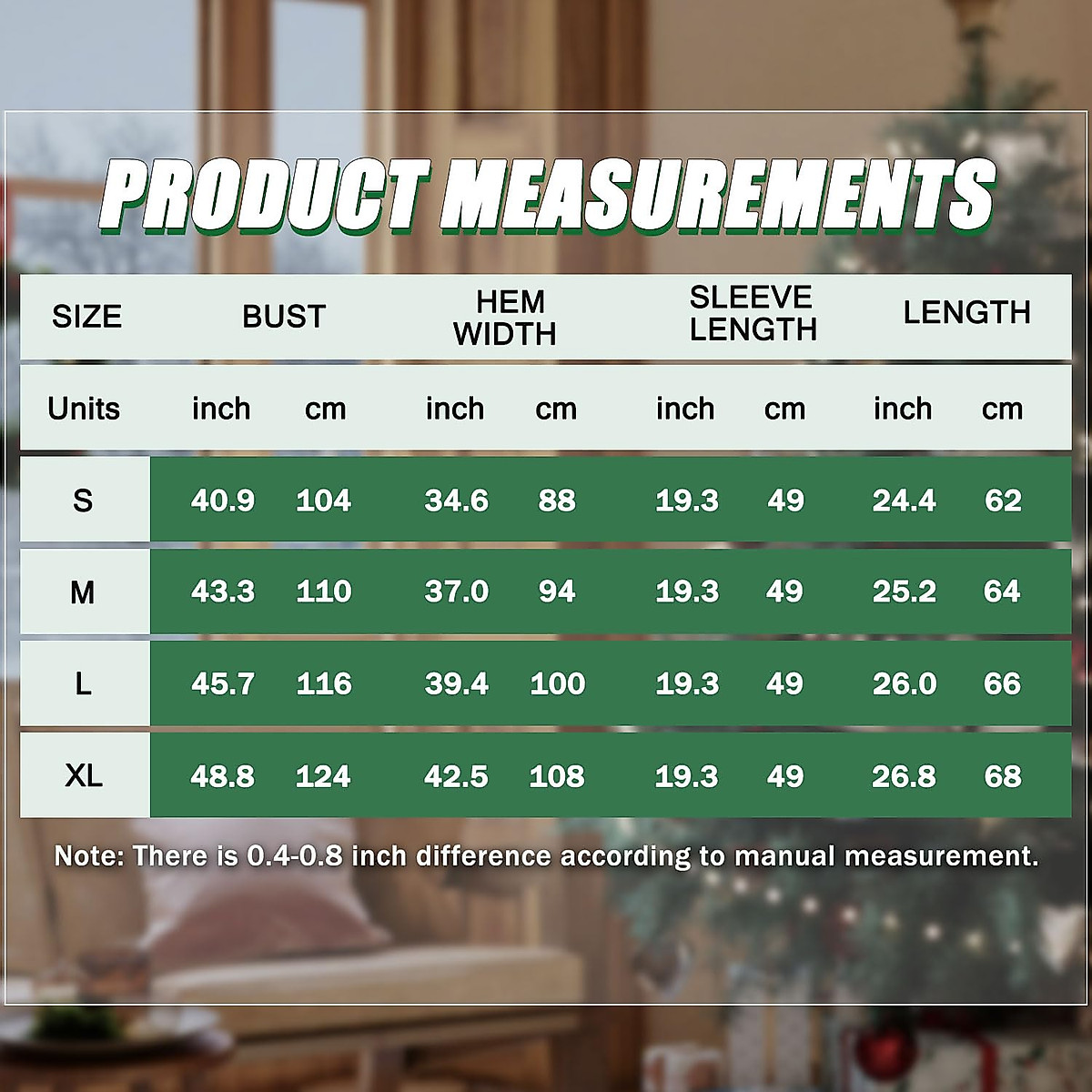 Women's White Merry Bright Round Neck Casual Christmas Sweater Solid Slogan Long Sleeve Sweatshirt Pullover Tops